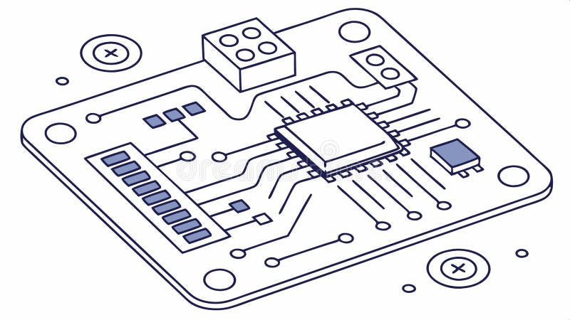 Computer Chip Brain: AI, Technology, Intelligence, Future Vector Design ...