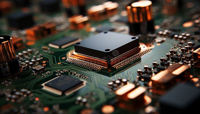 Computer Chip, Circuit Board, Electrical Component, Motherboard ...