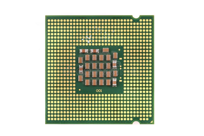 Computer chip isolated stock photo. Image of closeup - 69662786