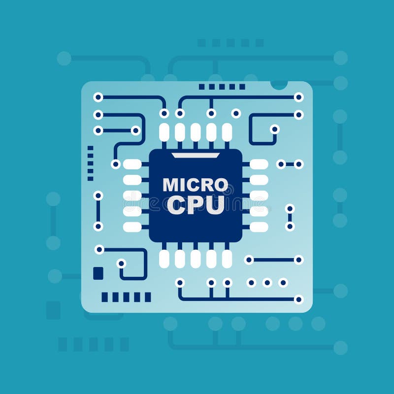 Computer Chip Vector Stock Illustrations – 77,385 Computer Chip Vector ...