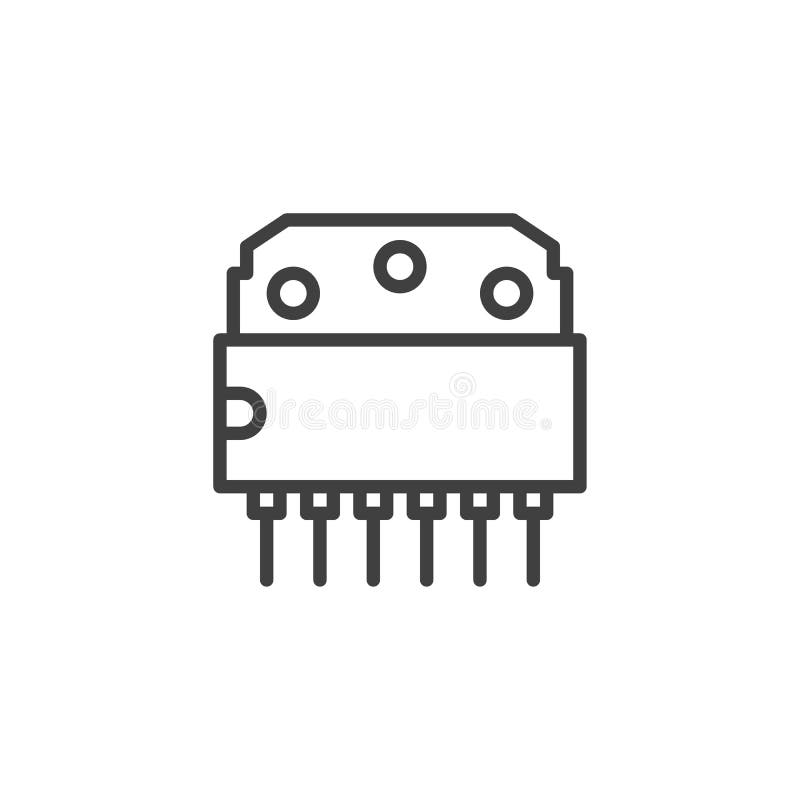 Transistor Microcircuit Stock Illustrations – 1,864 Transistor ...