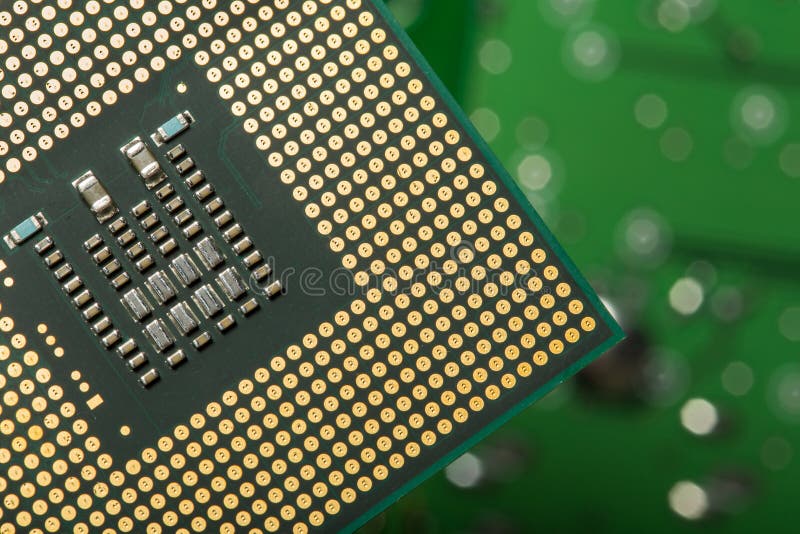 Computer chip stock image. Image of electricity, computer - 51820021