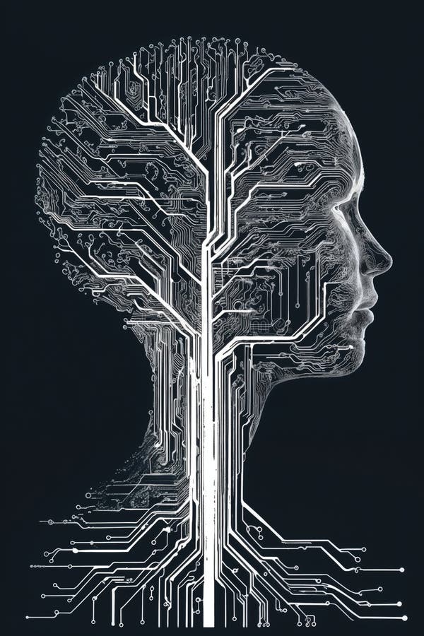 A Computer Chip is Shown As a Tree with Many Branches Forming the ...