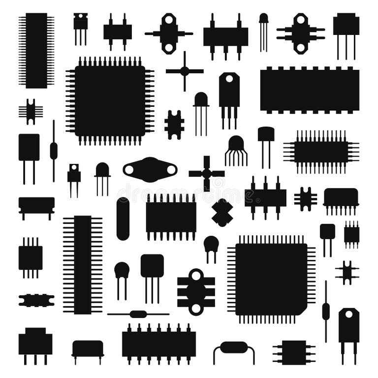 Motherboard System Chip Stock Illustrations – 58,556 Motherboard System ...