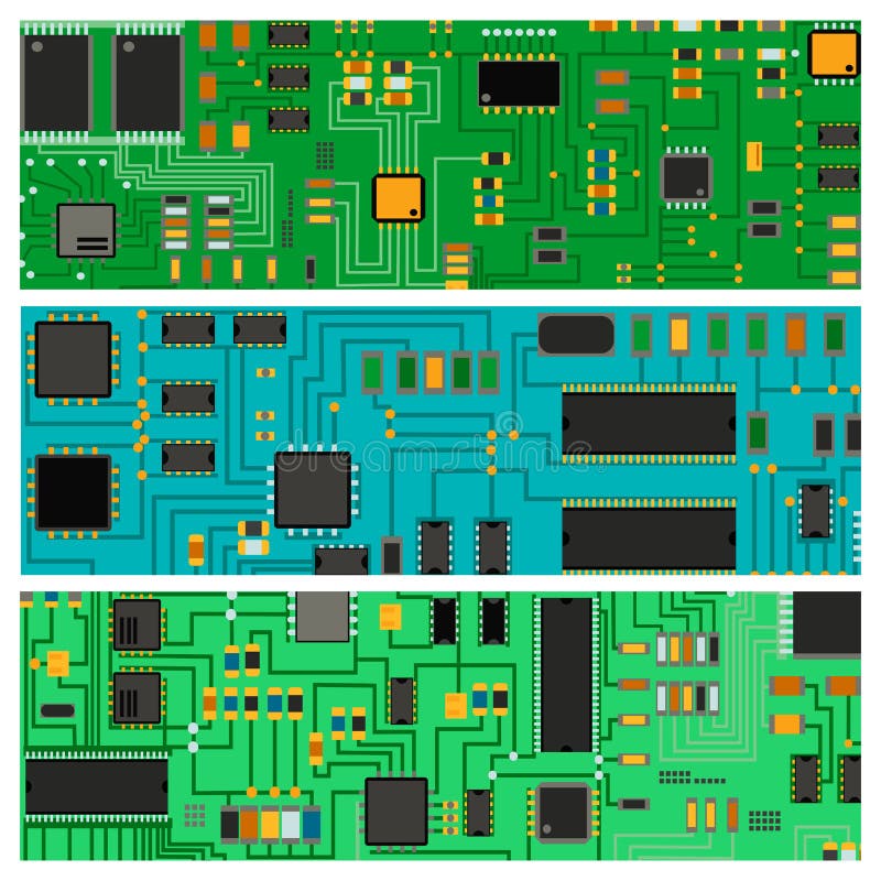 Computer Chip Technology Processor Circuit Motherboard Information ...