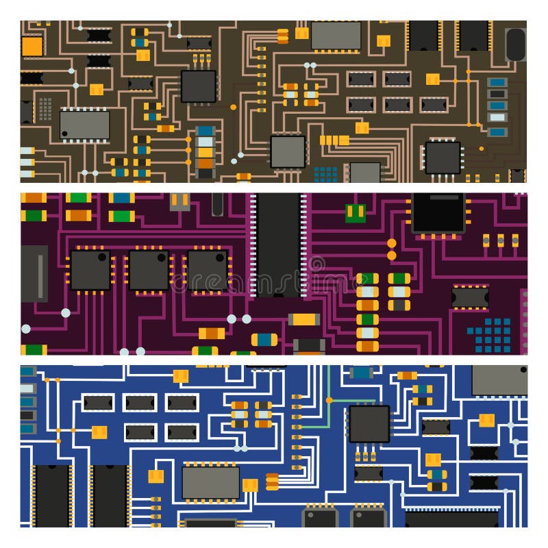 Computer Chip Technology Processor Circuit Motherboard Information ...