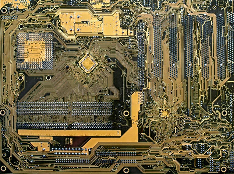 Computer chip. stock image. Image of gadget, electronics - 220684131