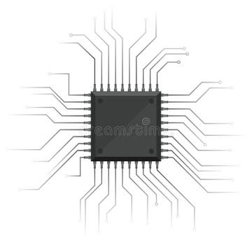 Microcircuit Design Stock Illustrations – 14,190 Microcircuit Design ...