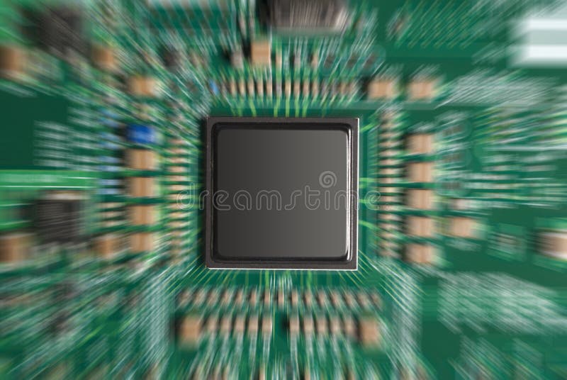 Computer chip zoomed stock photo. Image of connect, detail - 19245146
