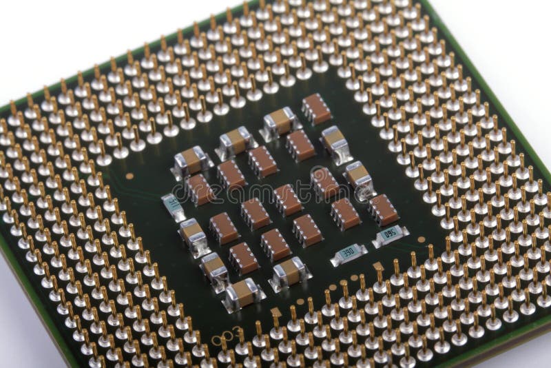 Computer chips stock image. Image of computerized, electric - 10989629
