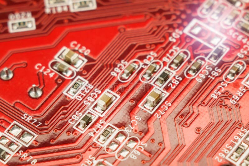 Computer chips close-up stock image. Image of close - 137203359