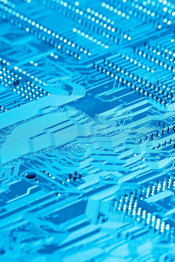 Computer circuit stock image. Image of microchip, circuitry - 11382745