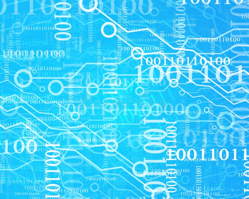 Byte figure stock illustration. Illustration of computers - 1489203