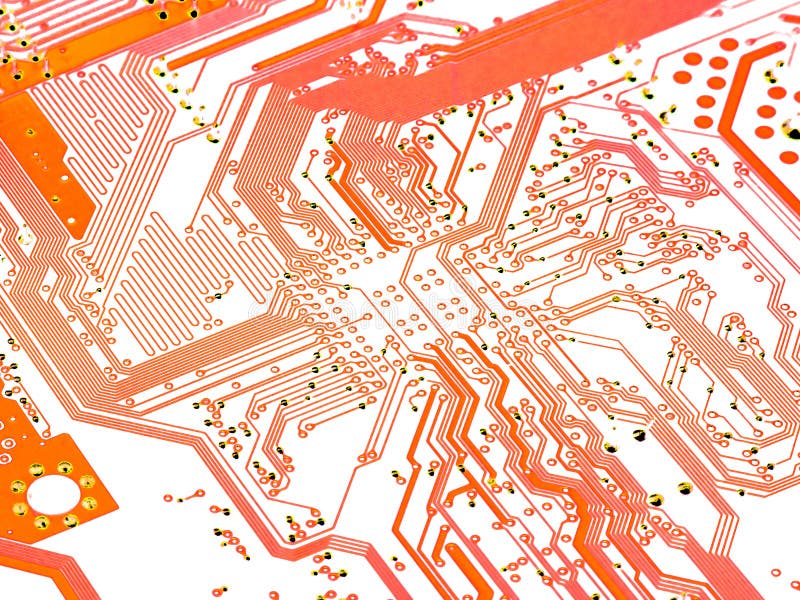 Computer circuit stock image. Image of science, relief - 4371921