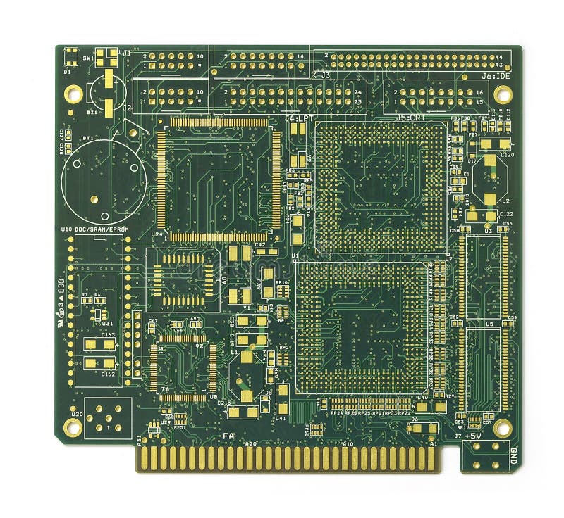 Computer Circuit Board Picture. Image: 1530996