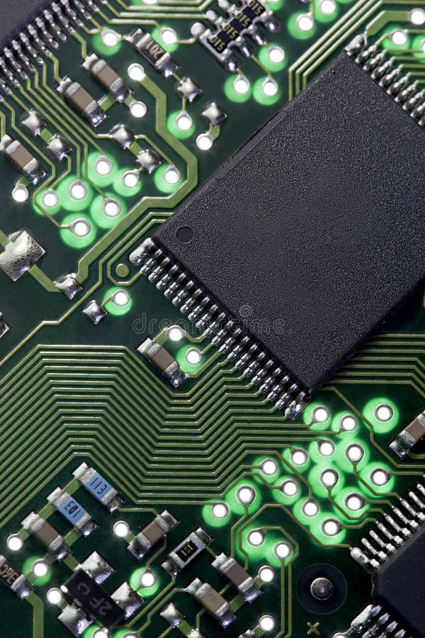 Computer Circuit Board stock photo. Image of abstract - 25881972