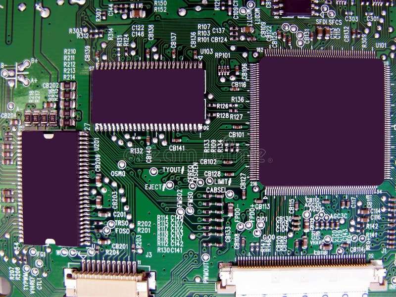 Electronic circuit board stock image. Image of background - 5267585