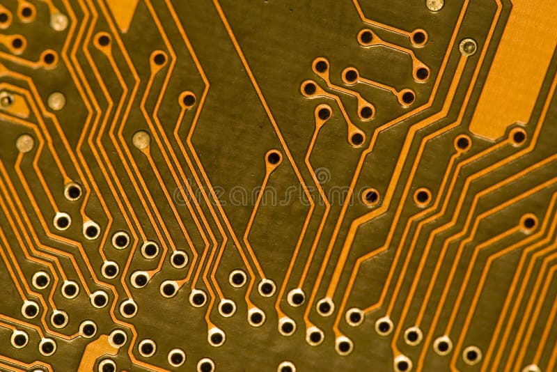 Computer Circuit Board Close-Up Picture. Image: 8504809