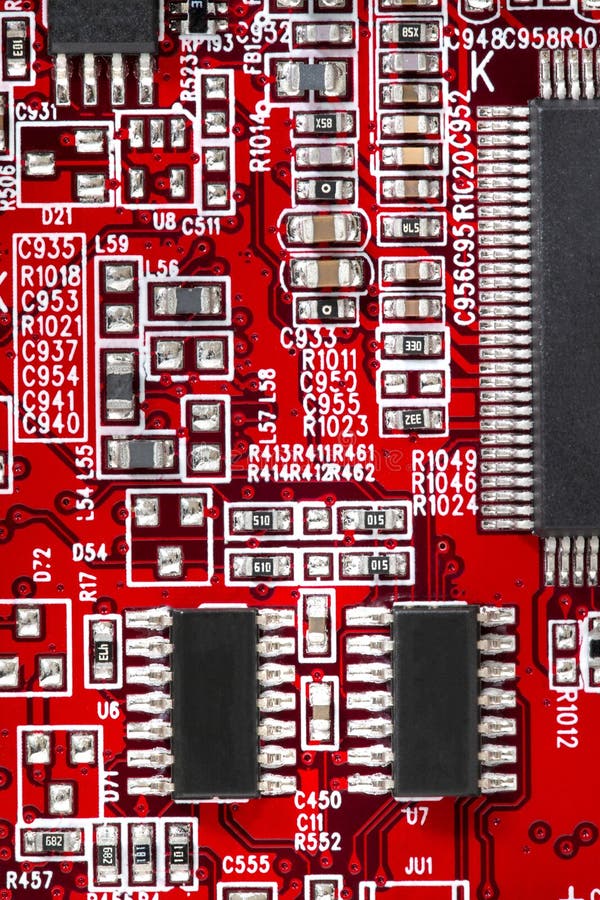 Computer circuit board stock image. Image of hardware - 152183841