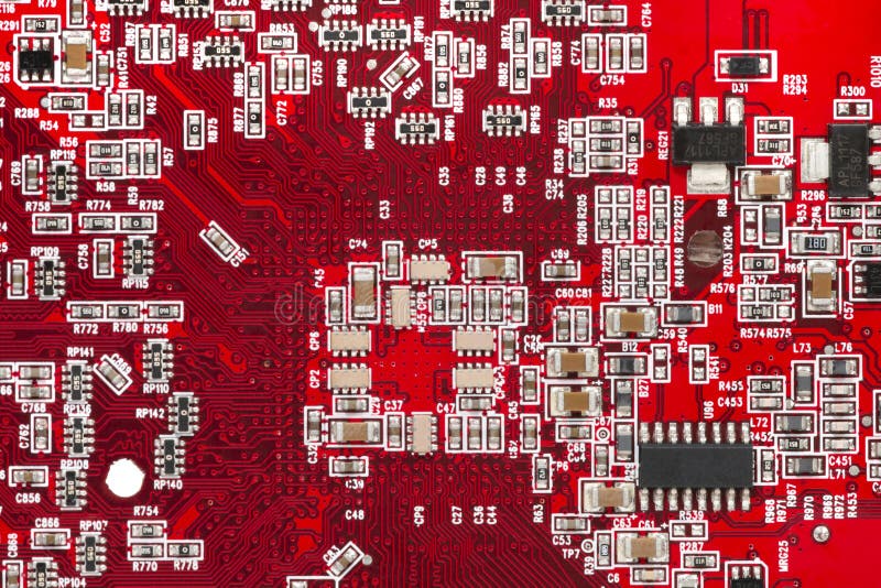 Computer circuit board stock photo. Image of pattern - 152184018