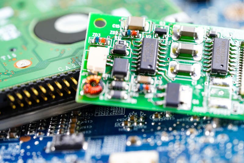 Computer Circuit Cpu Chip Mainboard Core Processor Electronics Device ...