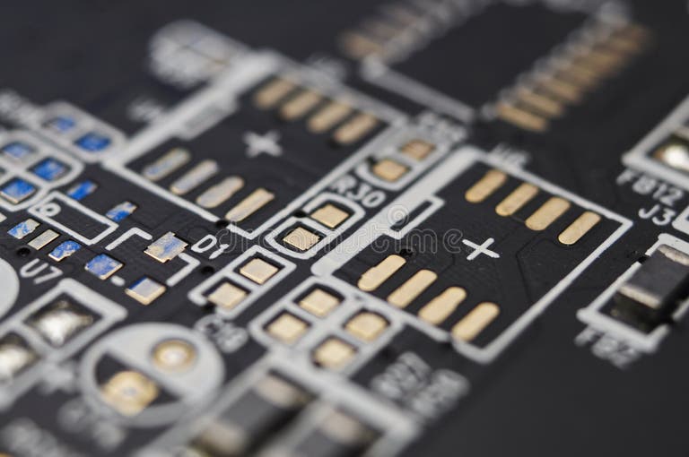 Computer circuit macro stock image. Image of computer - 37920187
