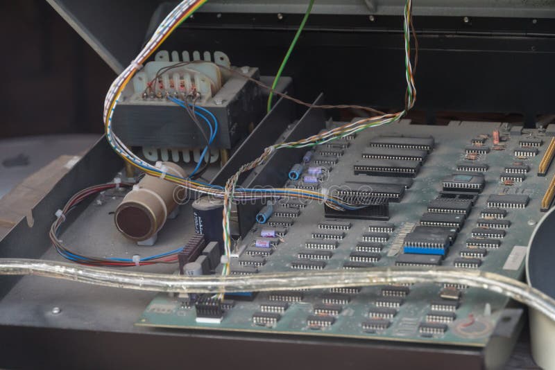 Computer circuit stock image. Image of computer, components - 184477303