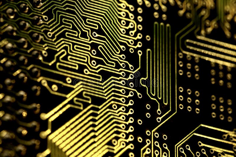 Computer circuits stock image. Image of board, component - 105980937