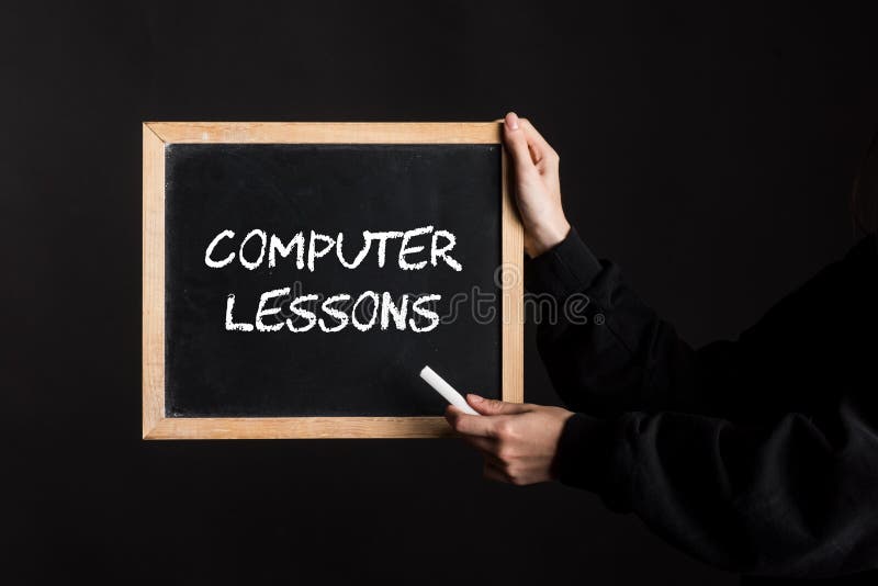 Computer Class and Computer Lesson in School Stock Photo - Image of ...