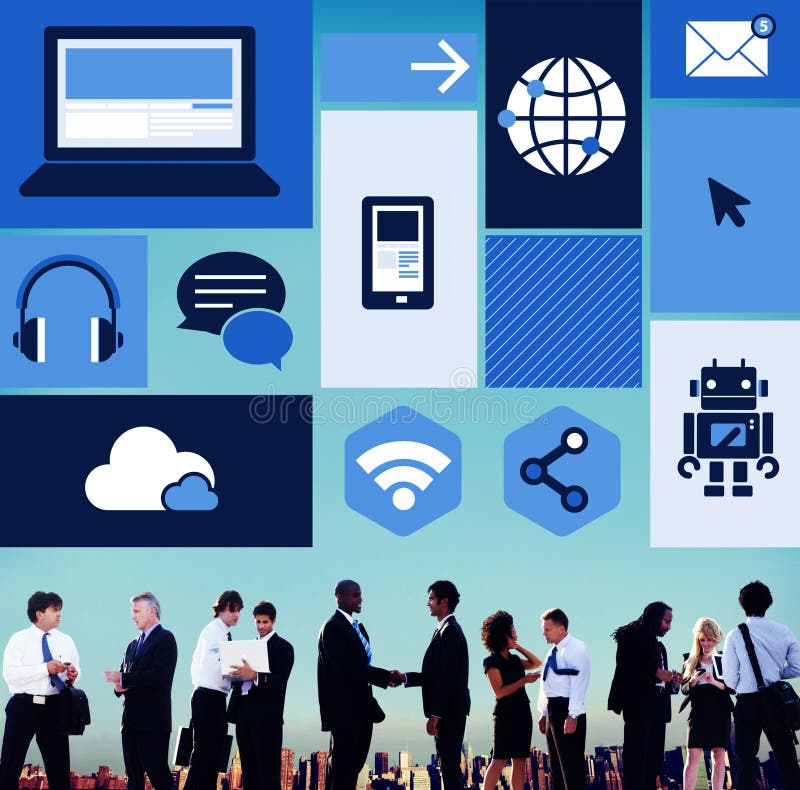 Computer Cloud Computing Storage Media Digital Concept Stock ...