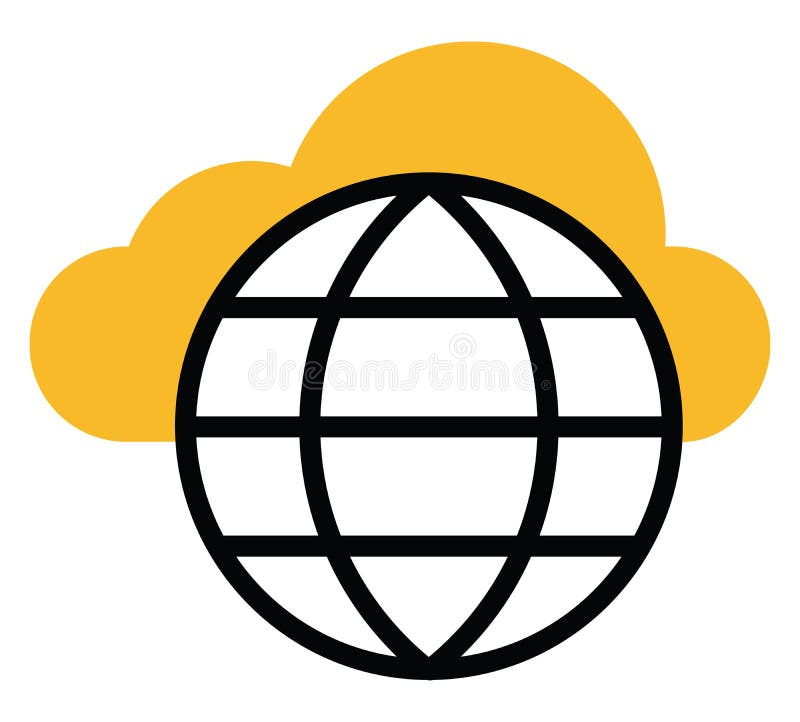 Computer Cloud Settings, Icon Stock Vector - Illustration of elements ...