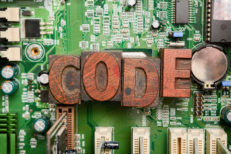 Coding For Computer Programming And Developing Stock Image Image Of 8169