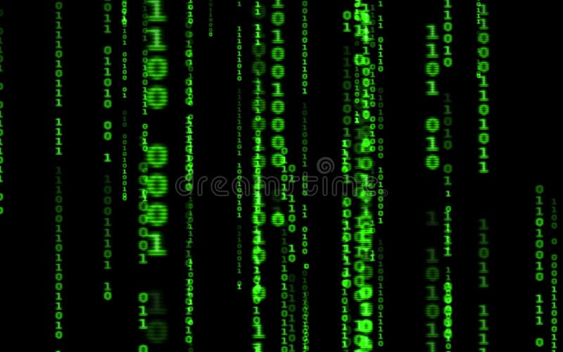 Green Falling Matrix Code Stock Illustrations – 412 Green Falling ...
