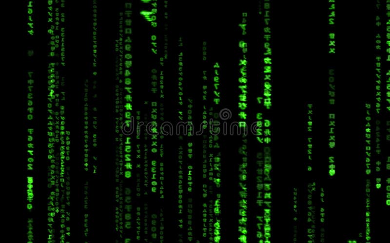 Green Falling Matrix Code Stock Illustrations – 465 Green Falling ...
