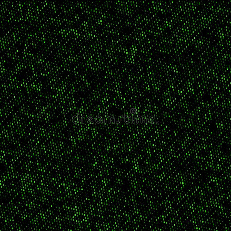 Big Data Visualization Eps 10 Vector Stock Vector Illustration Of Binary Matrix 102698944