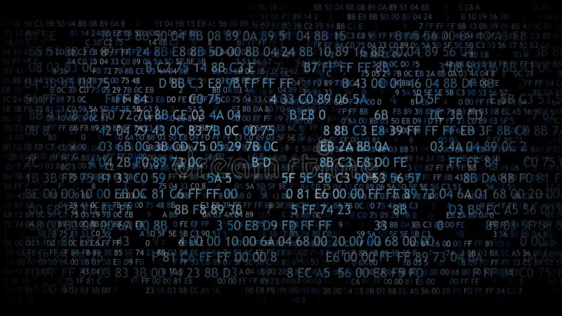 Computer Code, Hacker, Wires. Unknown Code 70. Stock Video - Video of ...