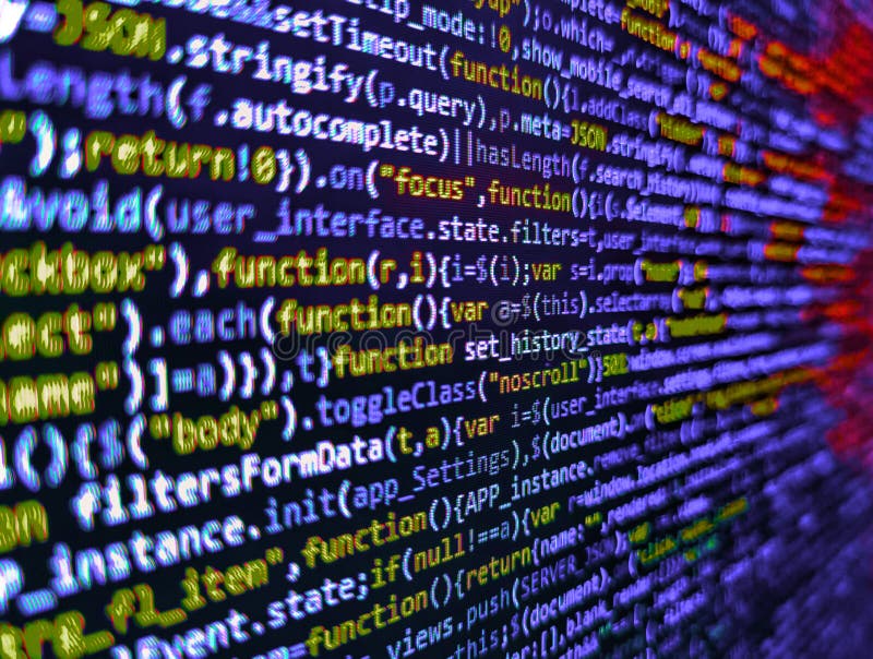 Computer Code On Laptop Web Developing Python Programming Developer Code Web Developer