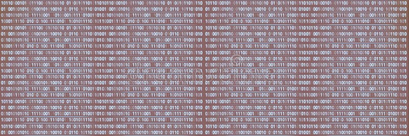 Computer Code Processing Over a Grey Background, Technology and ...