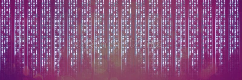 Computer Codes Processing Over Black Flares Background, Technology and ...