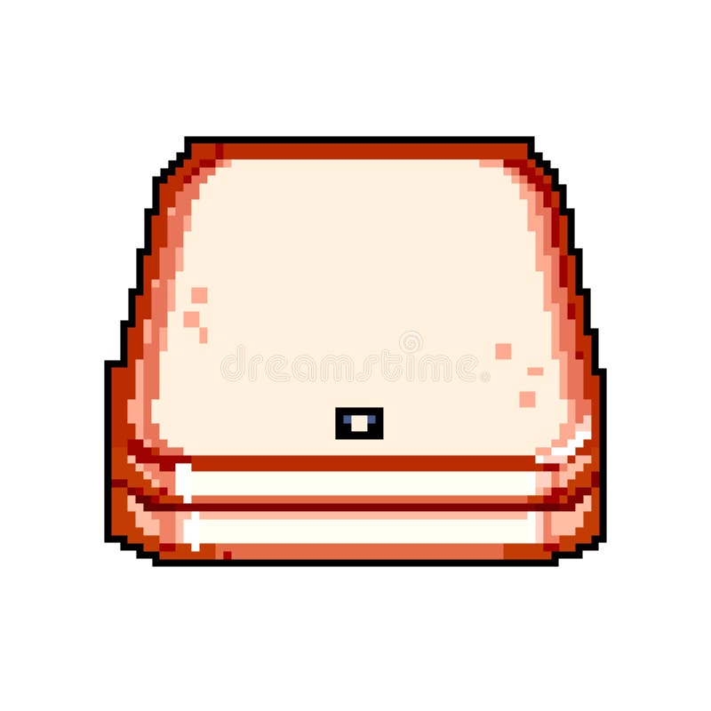 Computer Compact Photo Printer Game Pixel Art Vector Illustration Stock ...