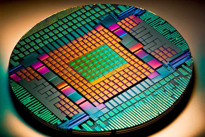 Computer for Compng Work Wafer Semiconductor Manufacturing Stock ...