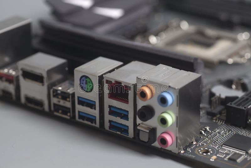 Computer Component Backpanel USB Audio and Ethernet Connector US Stock ...