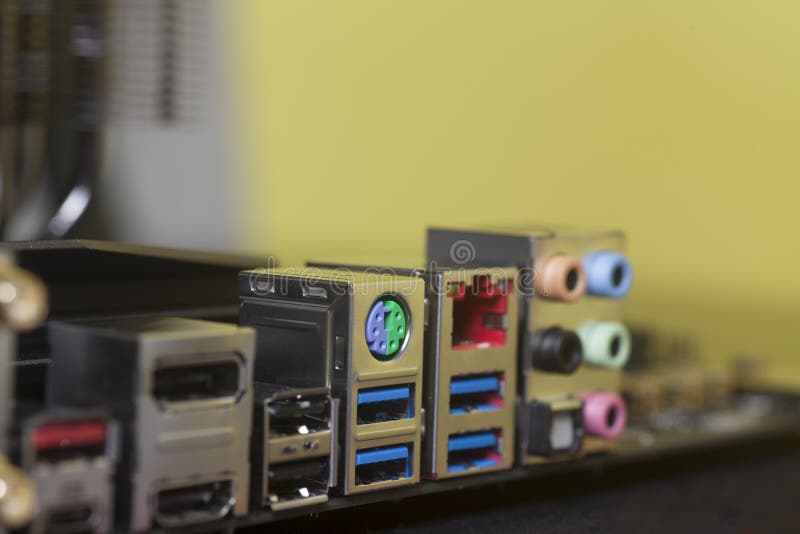 Computer Component Backpanel USB Audio,Ethernet Connector USB 3,0, HDMI ...