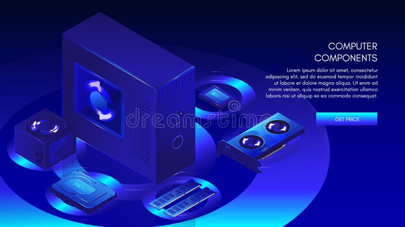 Banner Computer Accessories Stock Illustrations – 2,058 Banner Computer ...