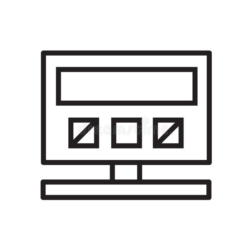 Blueprint Icon Vector Sign and Symbol Isolated on White Background ...