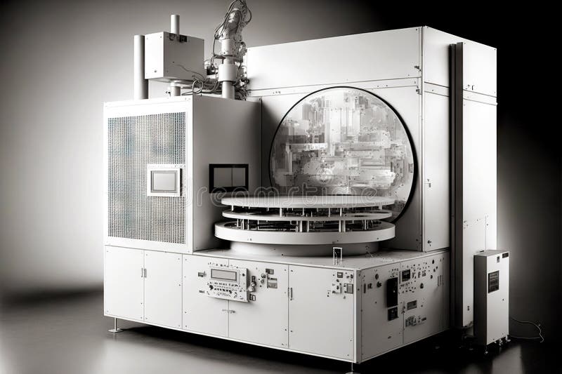 Computer for Computing Work Wafer Semiconductor Manufacturing Stock ...