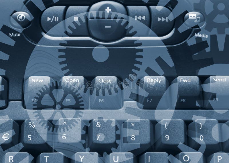 Computer concept stock illustration. Illustration of digital - 7400555