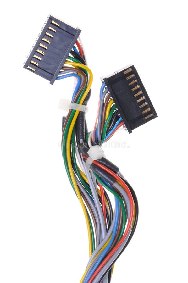 Computer Plugs. stock photo. Image of connection, communication - 46046720