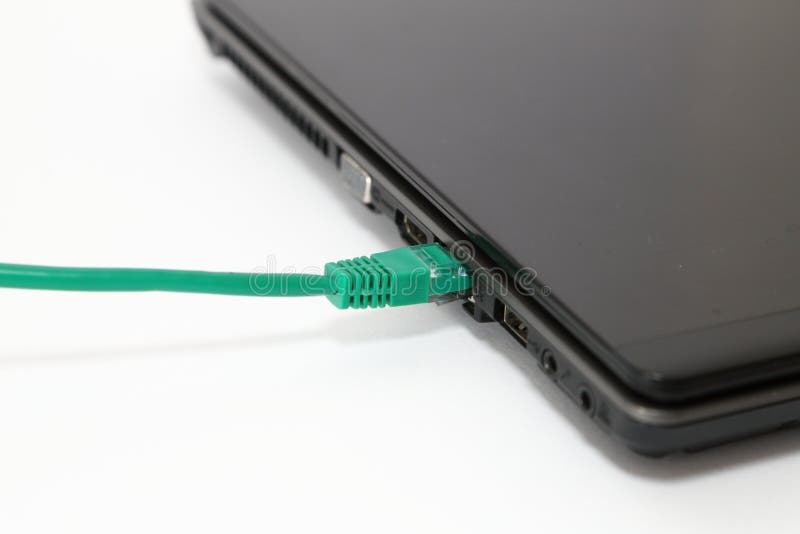 Computer connection stock photo. Image of laptop, isolated - 51847250