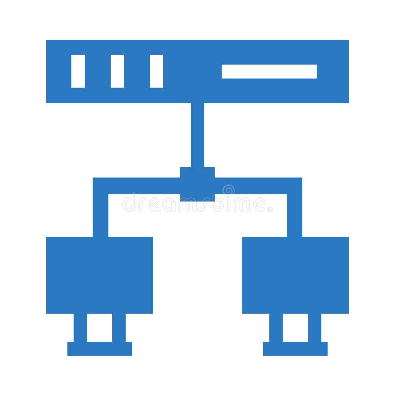 Two Connected Computers Stock Illustrations – 55 Two Connected ...